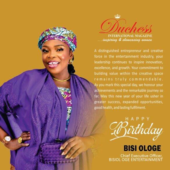 Grace Ofure: From Humble Beginnings to Global Influence | Duchess ...